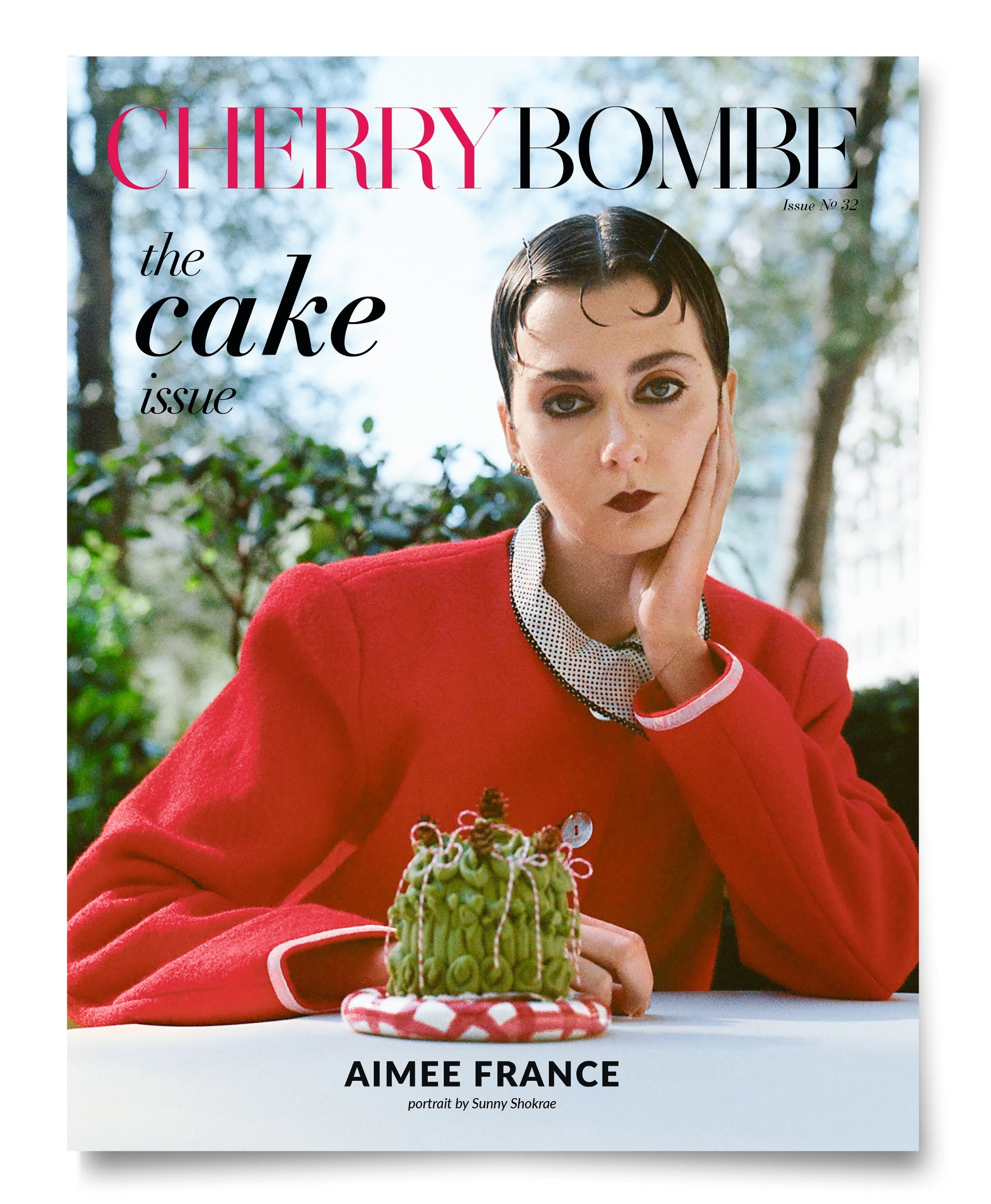 Issue No. 32: The Cake Issue—Aimee France Cover – Cherry Bombe