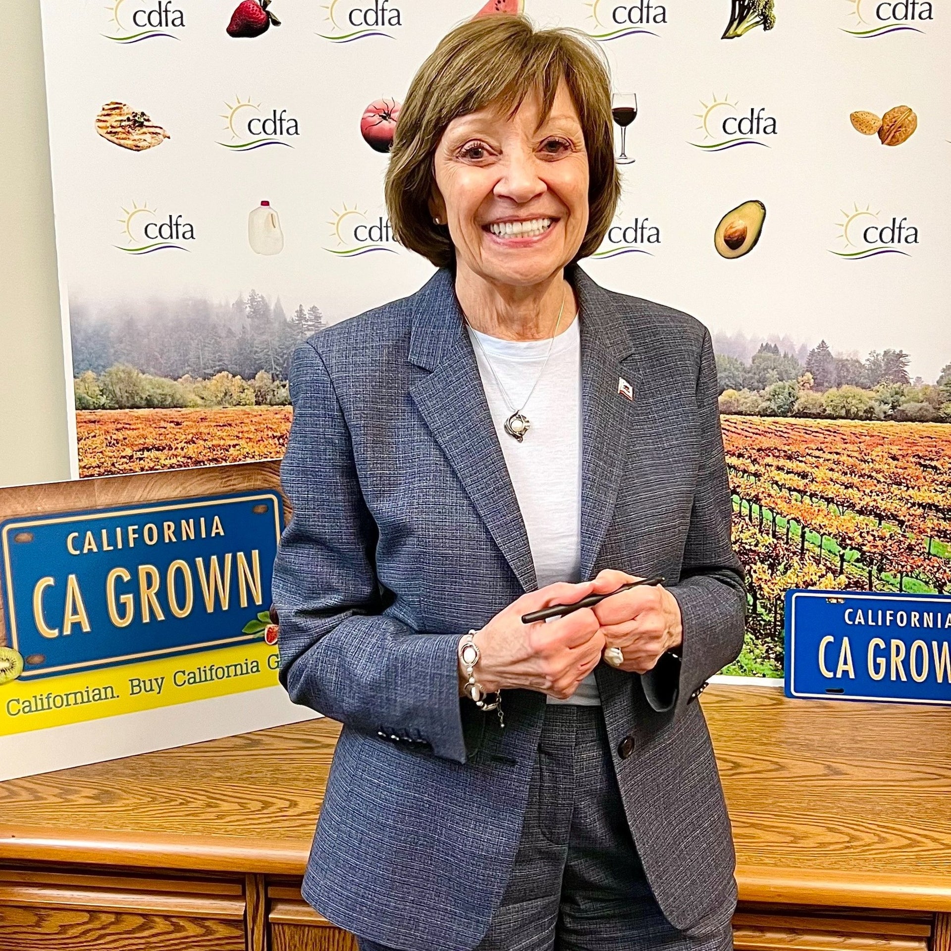 California Agriculture Secretary Karen Ross Talks About Farming, Clima ...