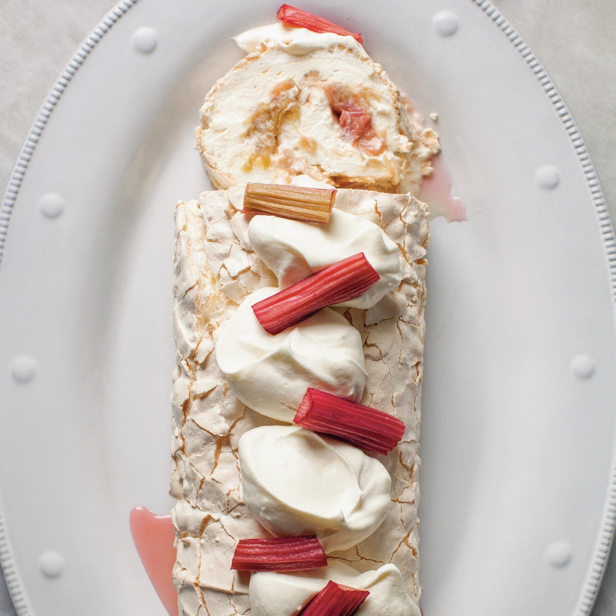 Zoë François' Pavlova Roulade – Cherry Bombe