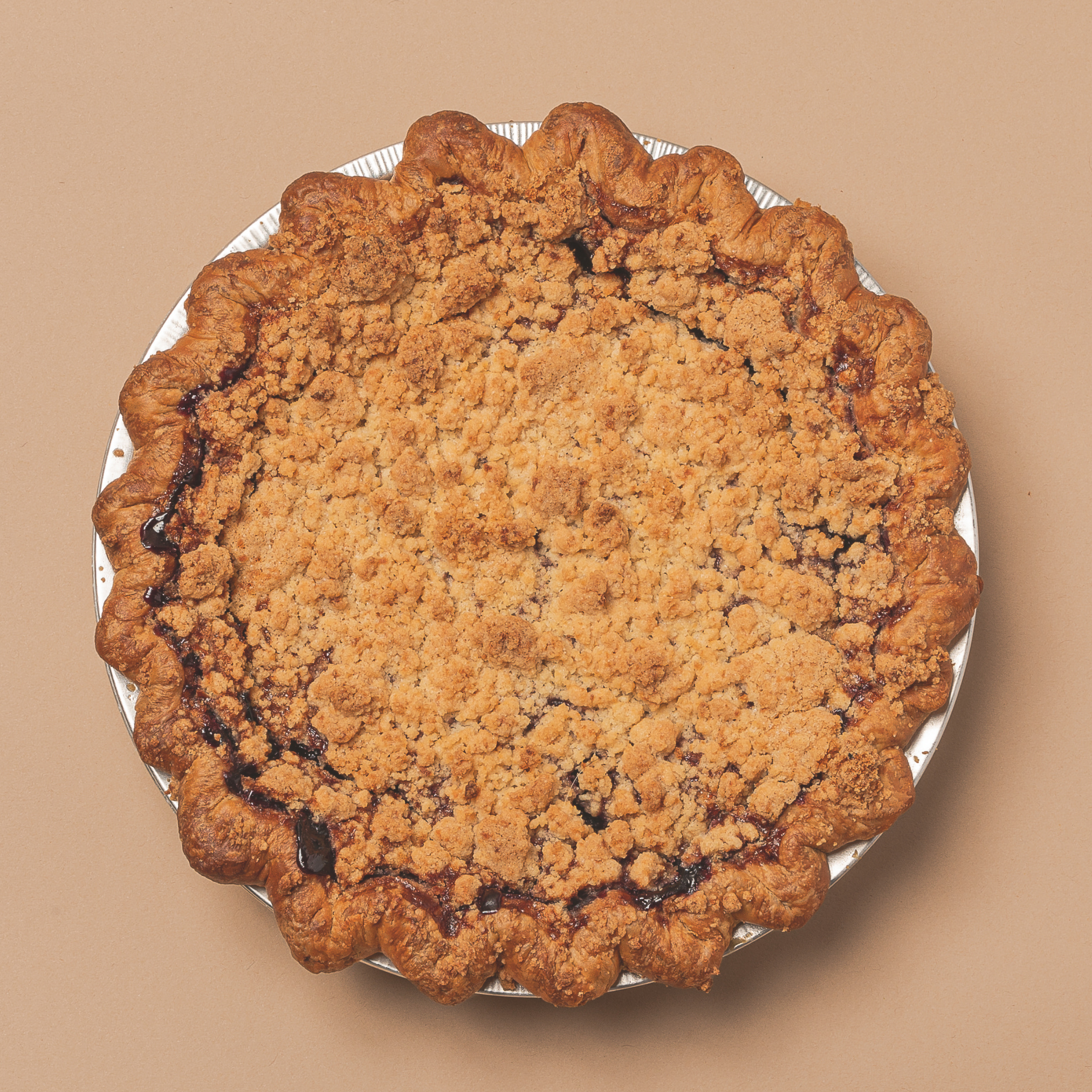 Nicole Rucker’s Blueberry With Lavender & Cream Cheese Crumble Pie ...