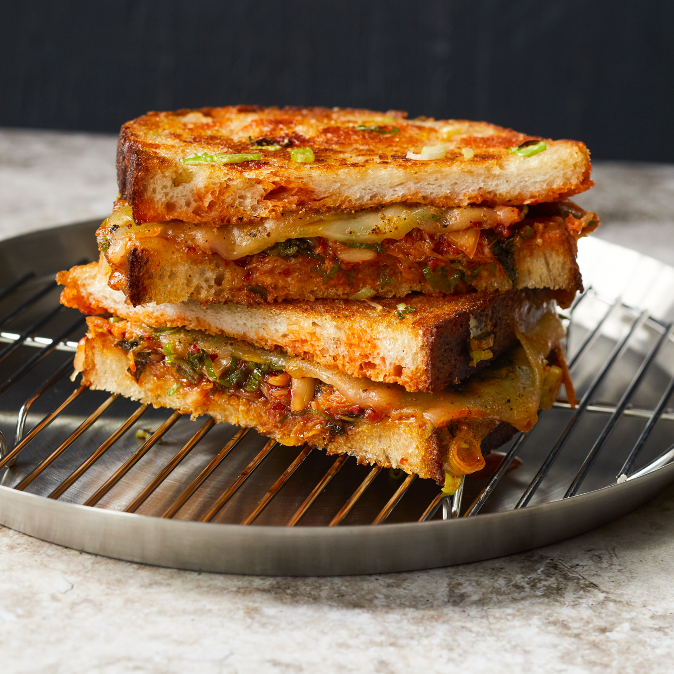 Sarah Ahn & Nam Soon Ahn’s Kimchi Grilled Cheese – Cherry Bombe
